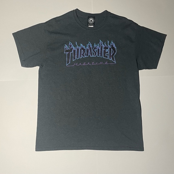 Thrasher | Shirts | Thrasher Flame Logo Tee | Poshmark